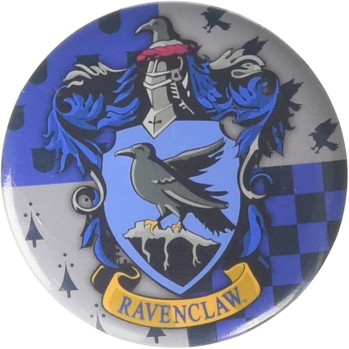 Amazon.com: Harry Potter - Ravenclaw Button Pin Novelty Accessory,Multi ...