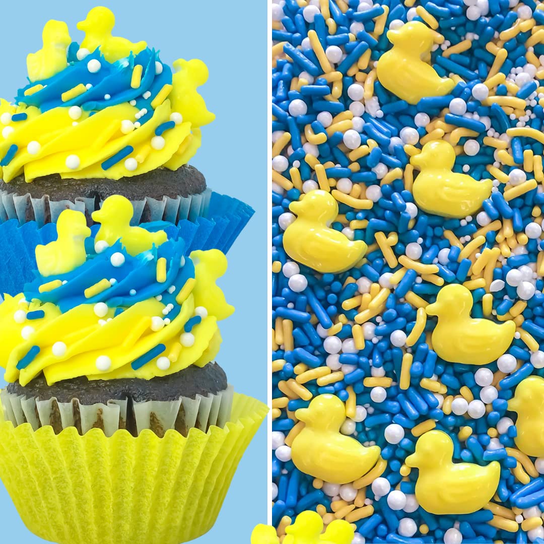 Duck Baby Shower Cupcakes Rubber Ducky Shower Cupcakes