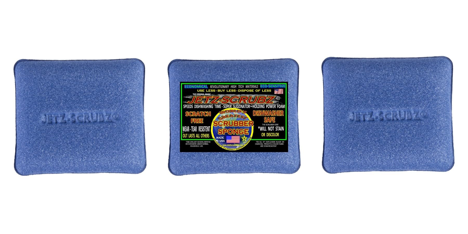 Amazon.com: The Original Magic Jetz Scrubz J27 Scrubber Sponge ...