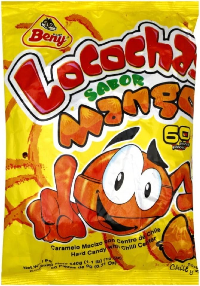 Amazon.com : Authentic sabores-Locochas Mango Flavor Candy With Chili ...