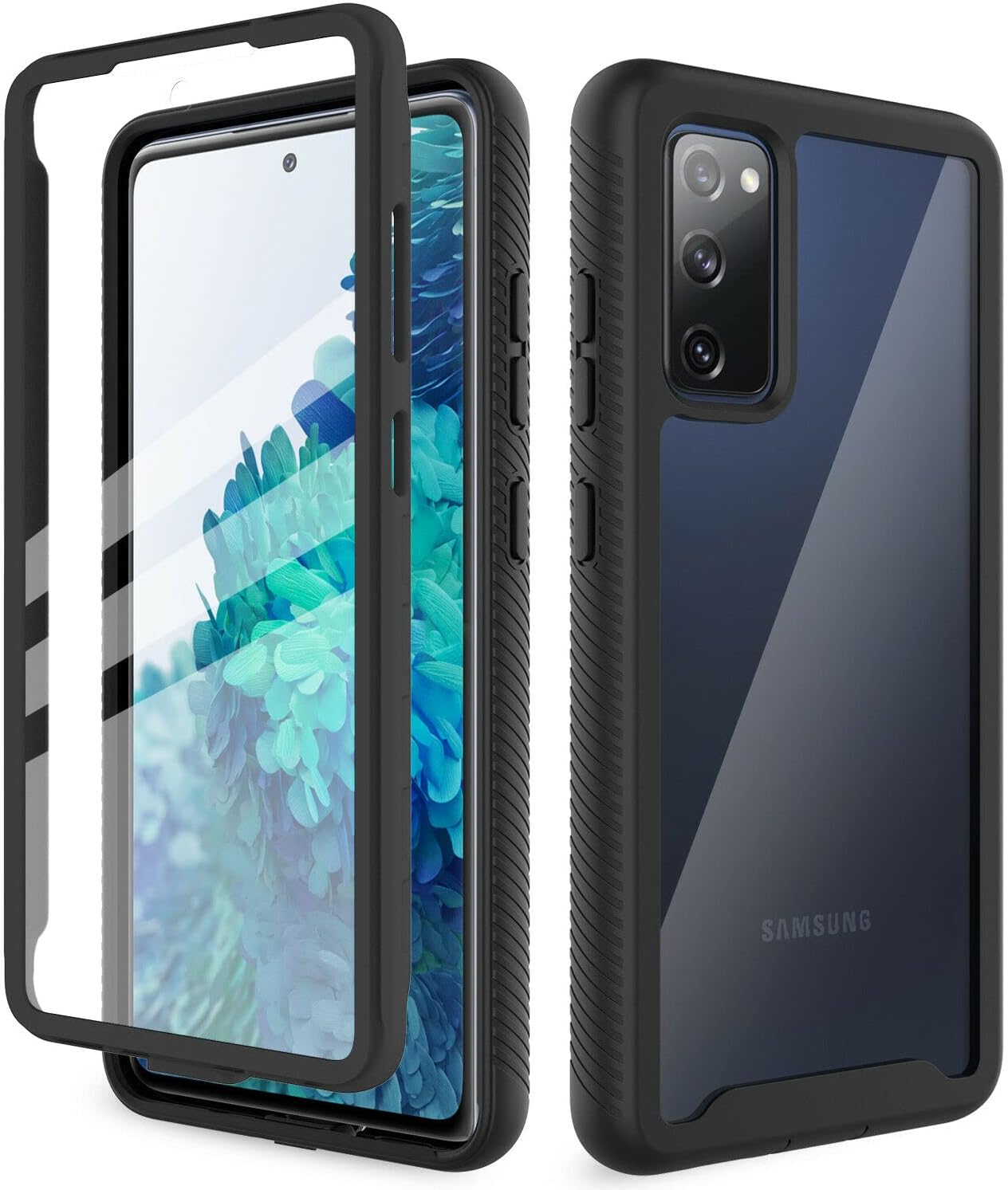 Amazon.com: NZND Case for Samsung Galaxy S20 FE 5G with [Built-in ...
