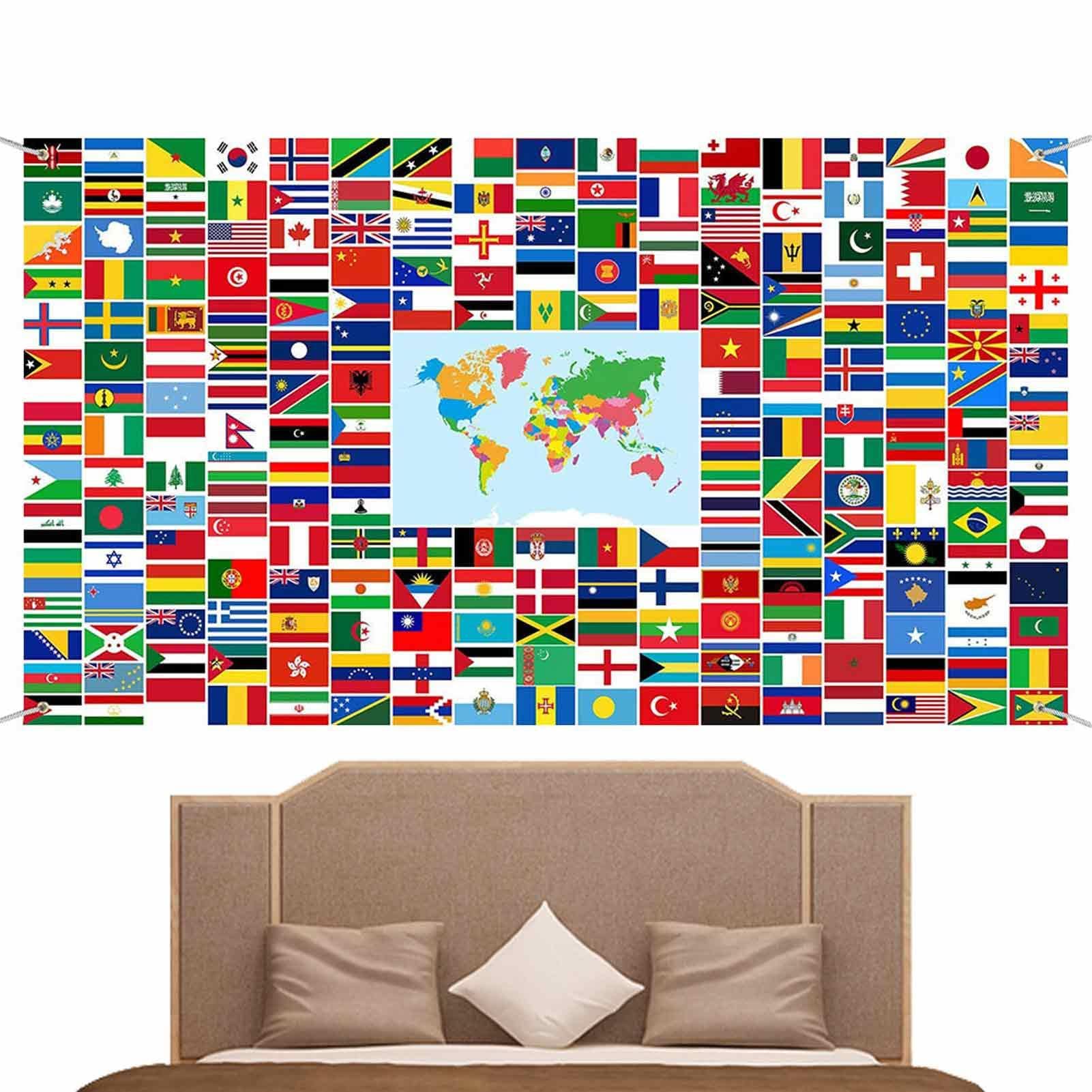 Sfondo Bandiera Mondiale