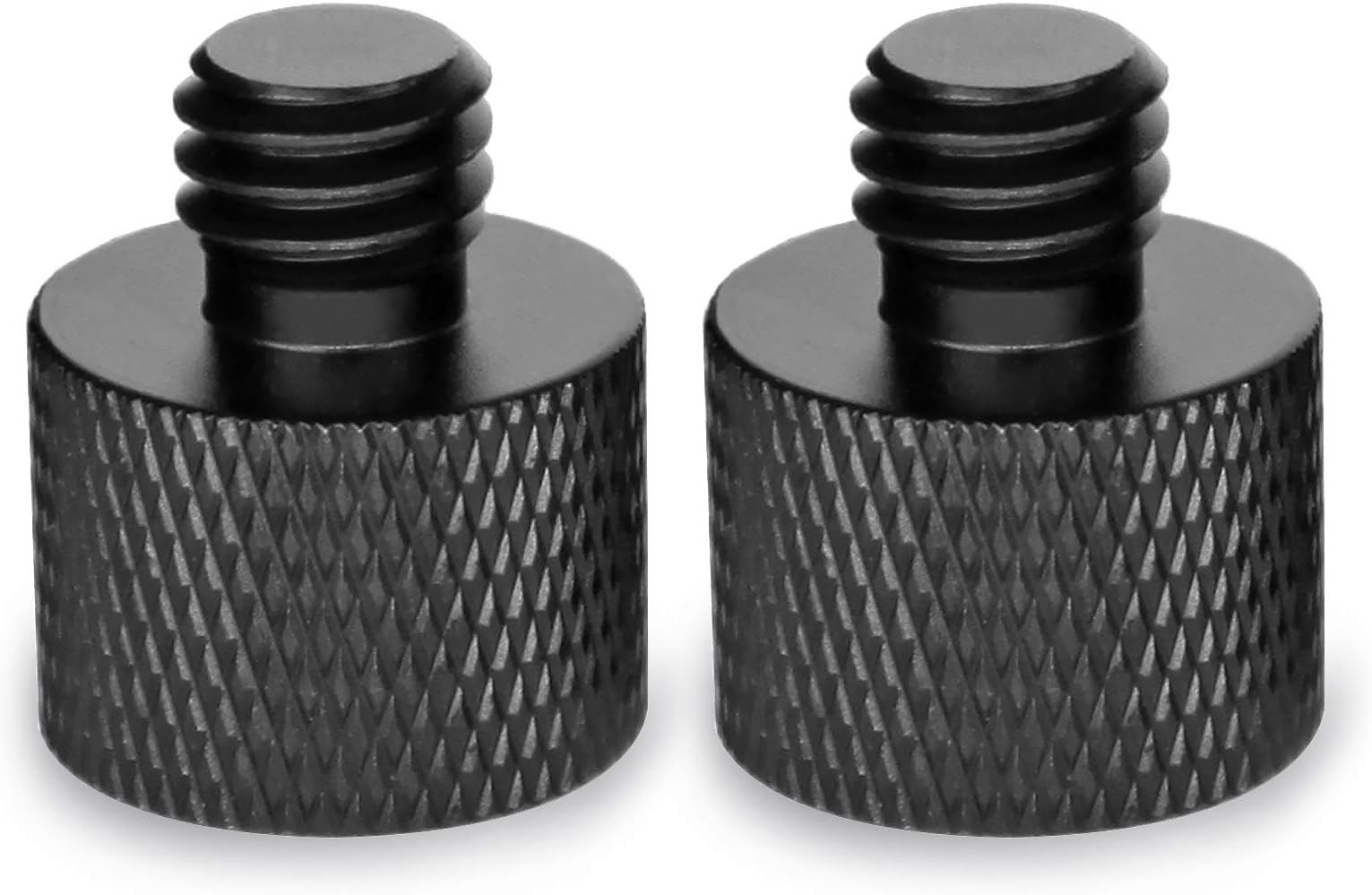 Prasacco 8 Pieces Mic Stand Adapter, 5/8 Female to 3/8 Male 3/8 Female ...