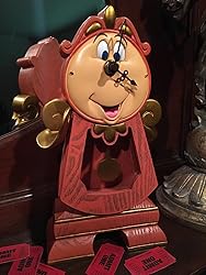 Amazon.com: Disney Cogsworth Clock-Beauty and The Beast, Neutral : Home ...