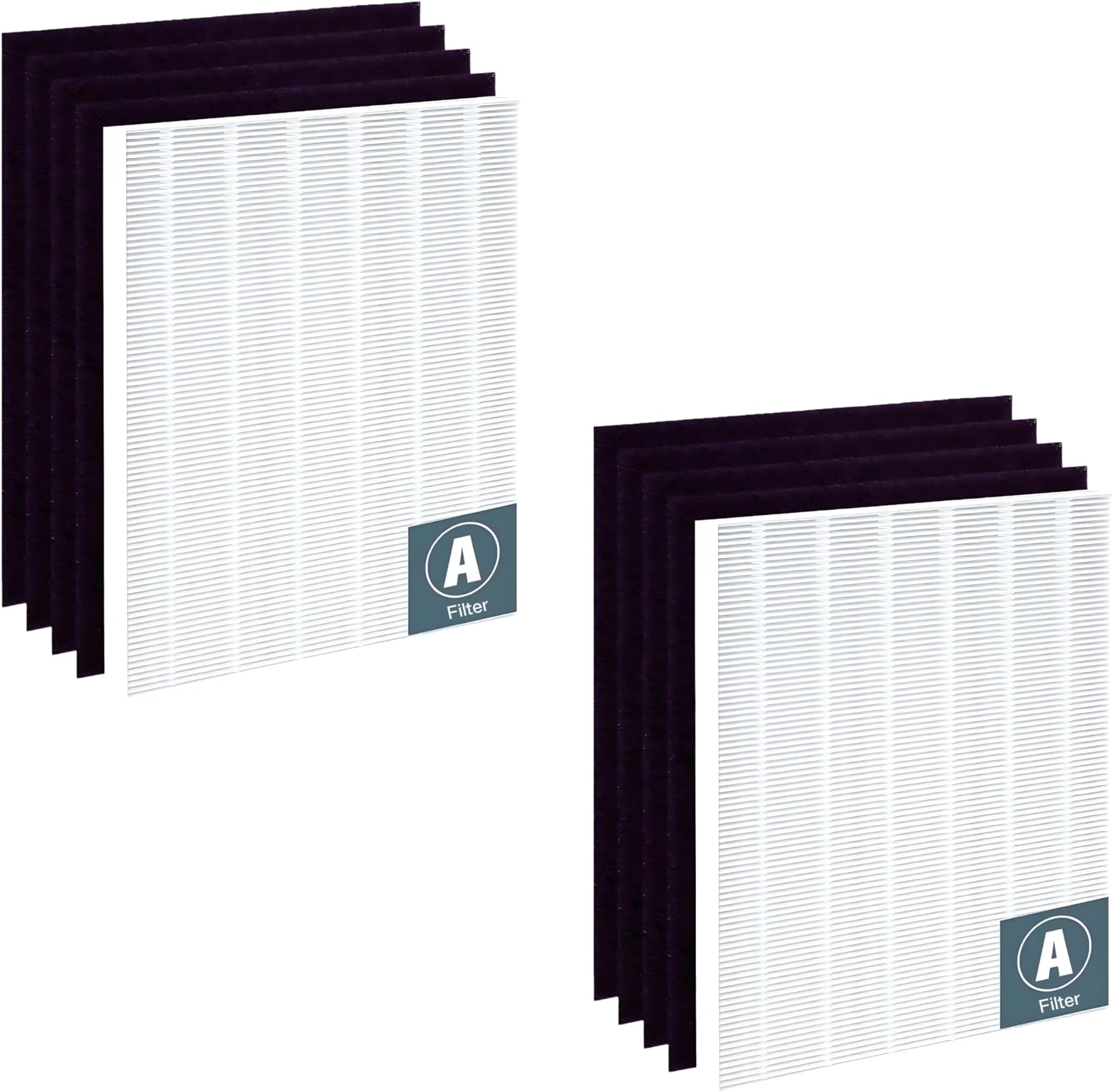 Amazon.com: HQRP True HEPA + 4 Carbon Filter Set compatible with ...