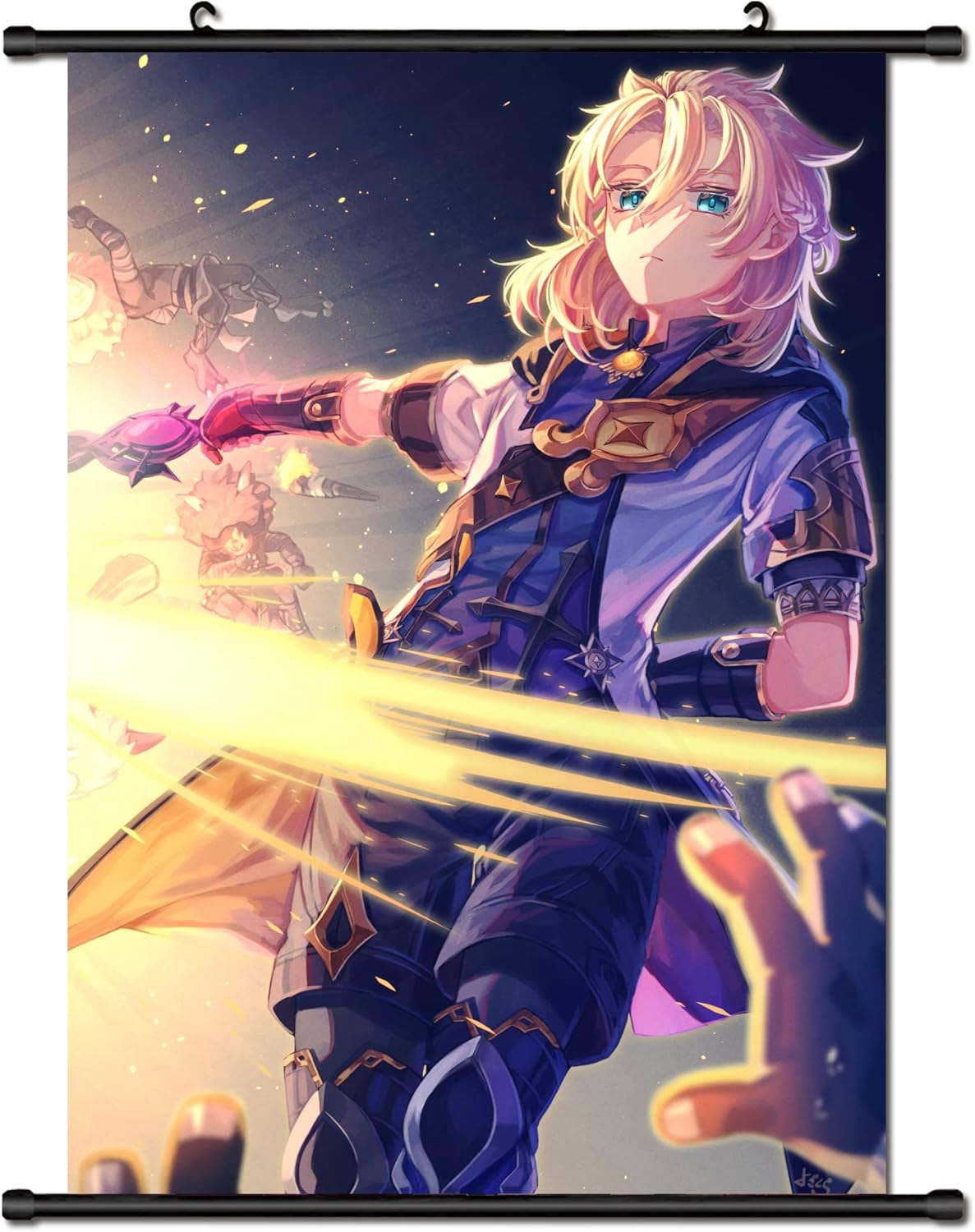 Amazon.com: Albedo Poster,Albedo Wall Scroll Poster,Anime Room Decor ...