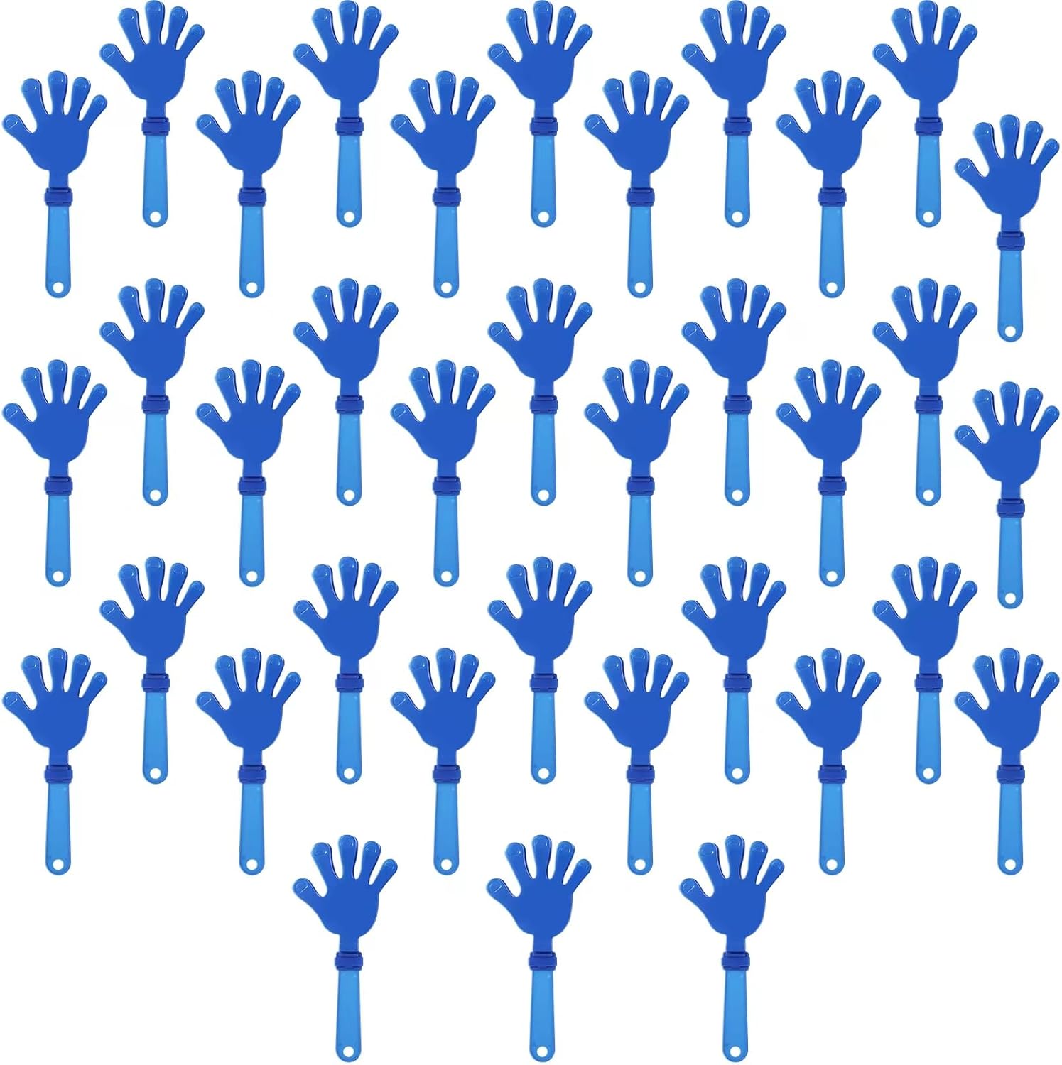 Amazon.com: ZCYSRLQIN 36 Pcs Royal Blue Hand Clappers 7.5 Inch Clappers ...