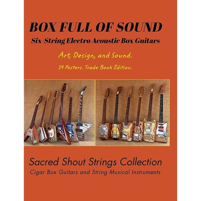 Buy BOX FULL OF SOUND. Six String Electro Acoustic Box Guitars. Art ...