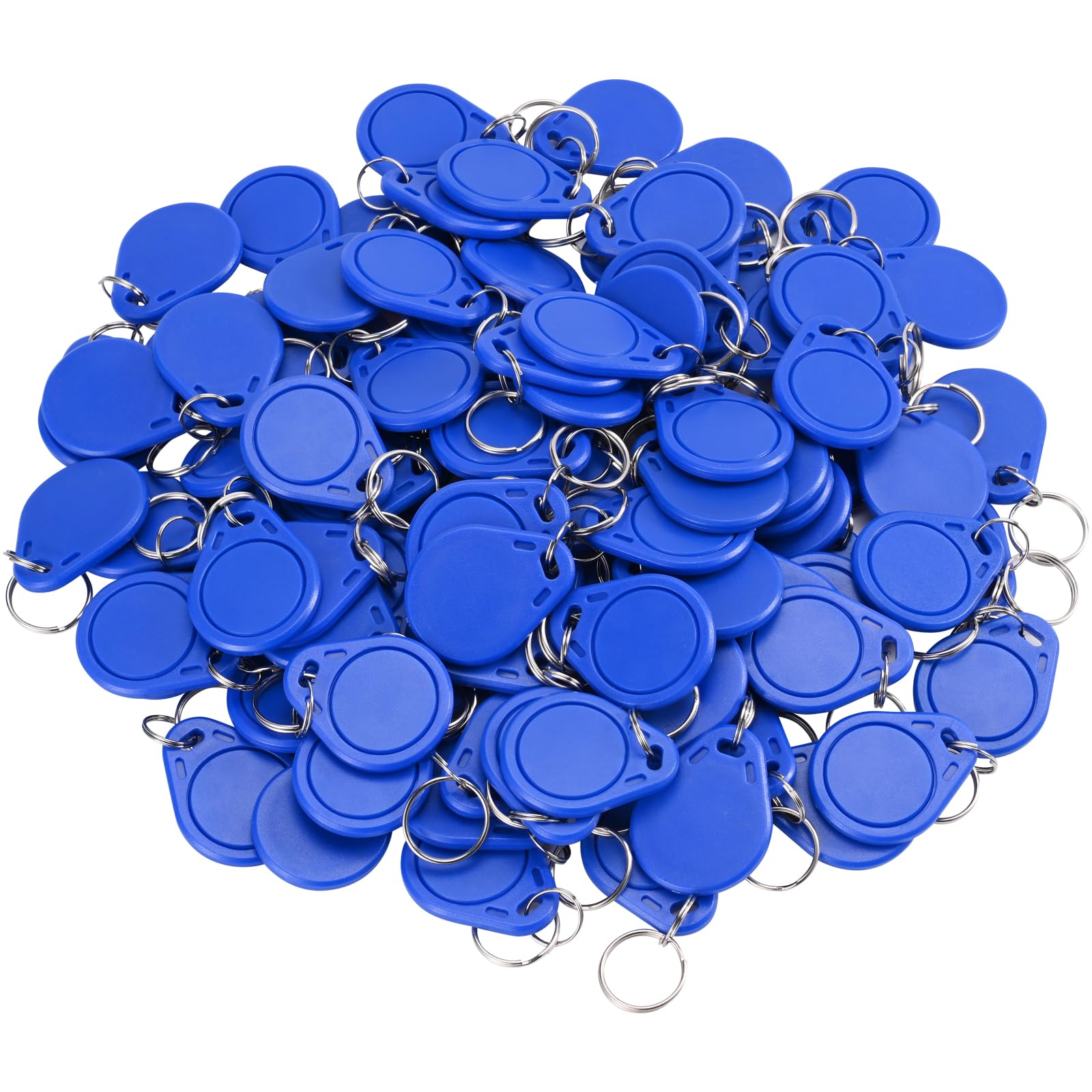 Amazon.com : 100pcs RFID Key Fob ID Card Key Tags 125KHz RFID EM-ID ...