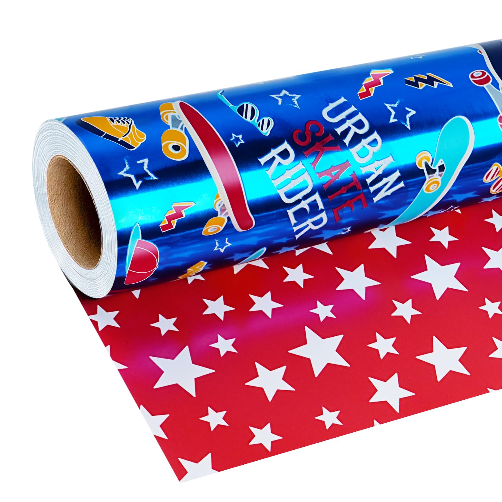 Skateboarding Wrapping Paper