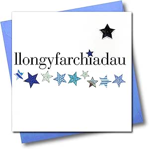 Claire Giles Greeting Cards, Welsh Congratulations Card ...