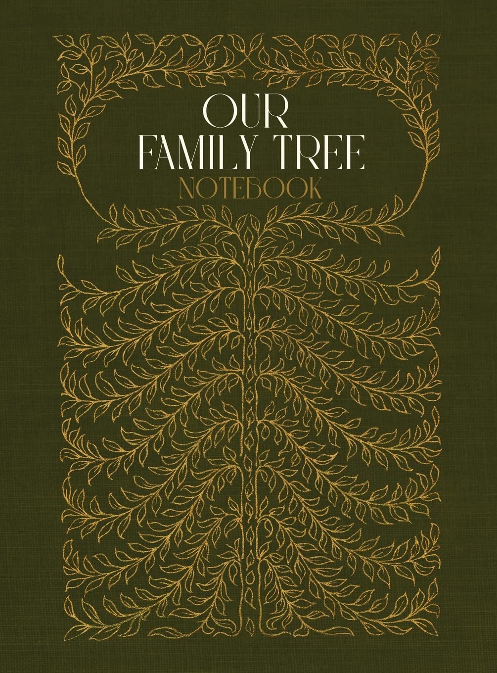 Amazon.com: Our Family Tree Notebook: A hardcover genealogy notebook ...