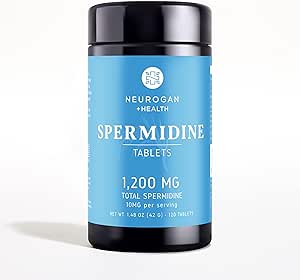 Amazon.com: Neurogan Spermidine Supplement - 1200mg - 99% Pure, 100x More Potent Than Wheat Germ ...