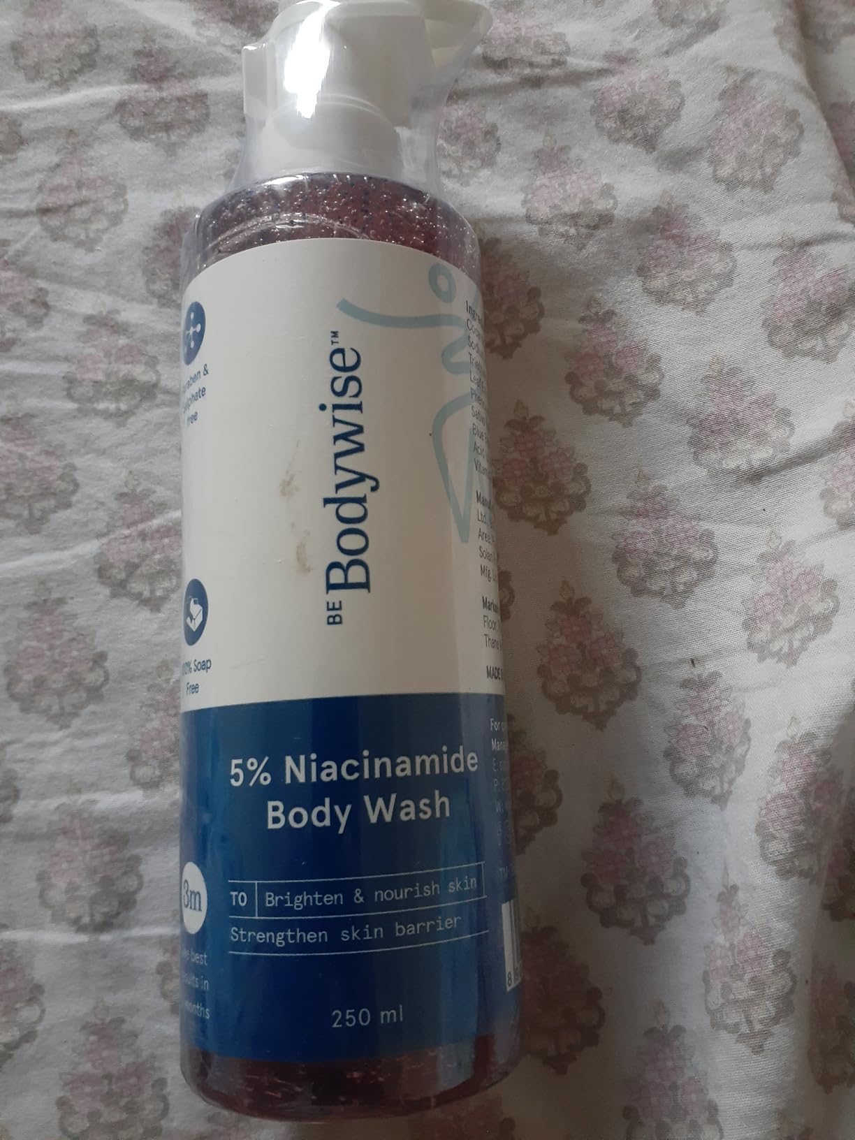 Buy Be Bodywise 5% Niacinamide Brightening Body Wash | Hydrates & Deep ...