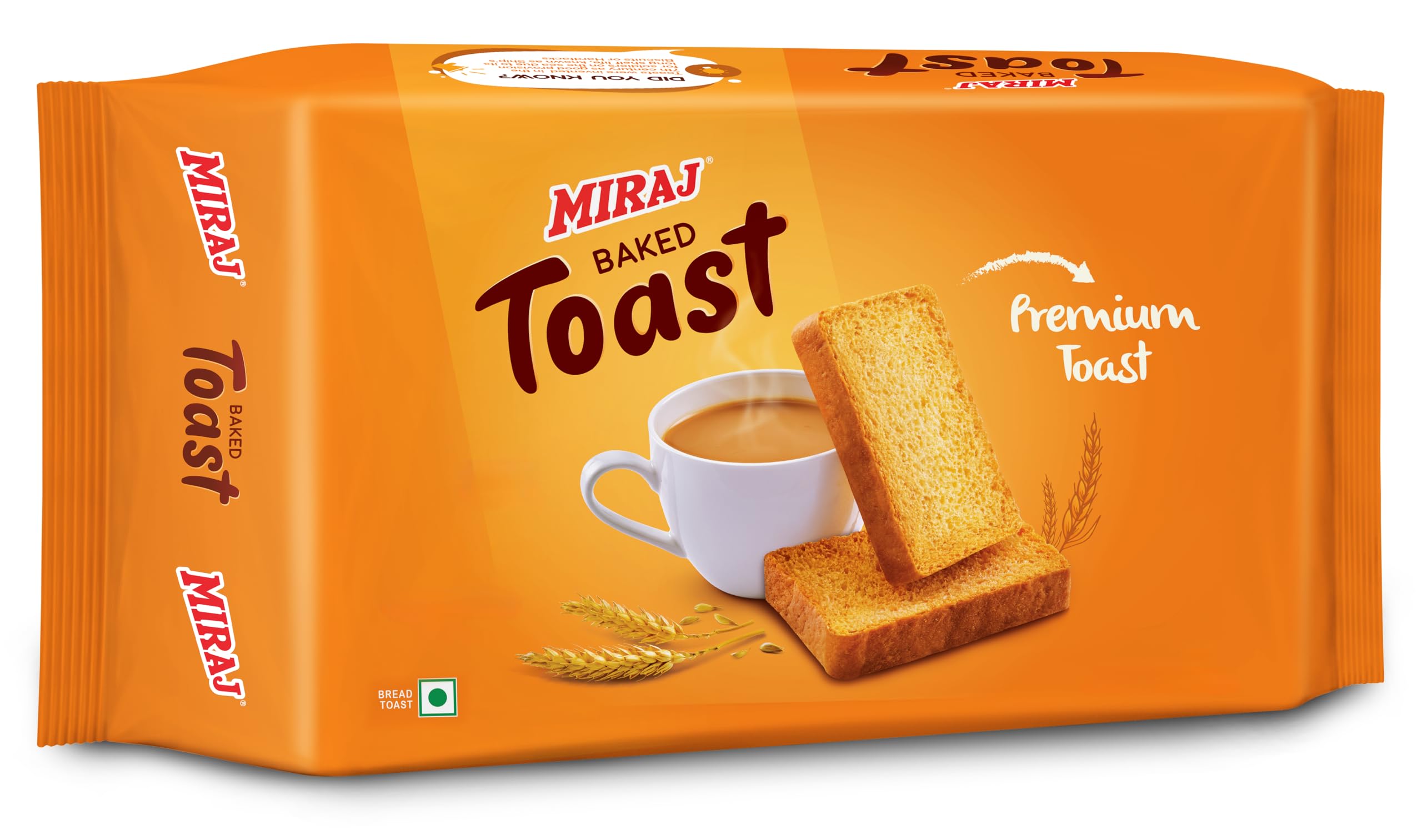 Miraj Premium Baked Toast Healthy Crunchy And Fresh Rusk Toast ...