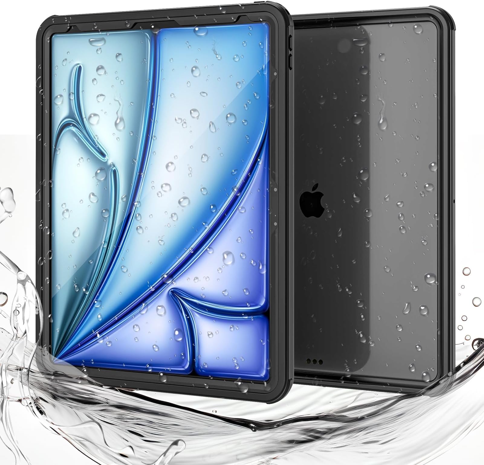 Amazon.com: Miimall Waterproof Case for iPad Air 13 inch M2 2024, IP68 ...