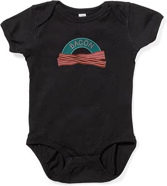 Amazon.com: CafePress Bacon Breakfast Cute Infant Bodysuit Baby Romper ...