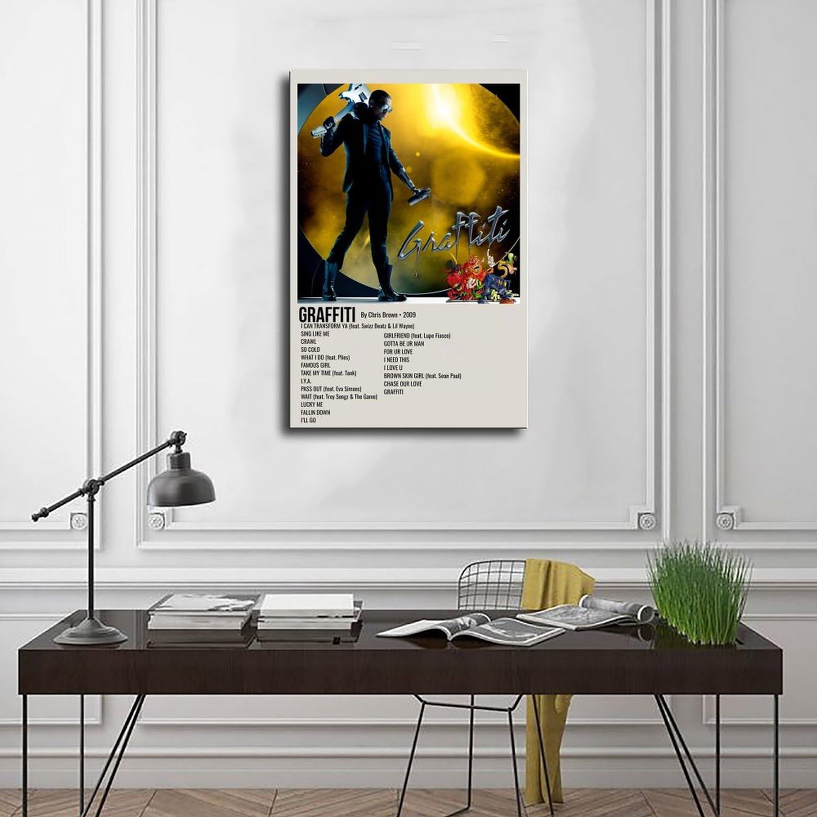 Chris Brown Graffiti Album Cover 15 𝙮𝙚𝙖𝙧𝙨 𝙖𝙜𝙤
