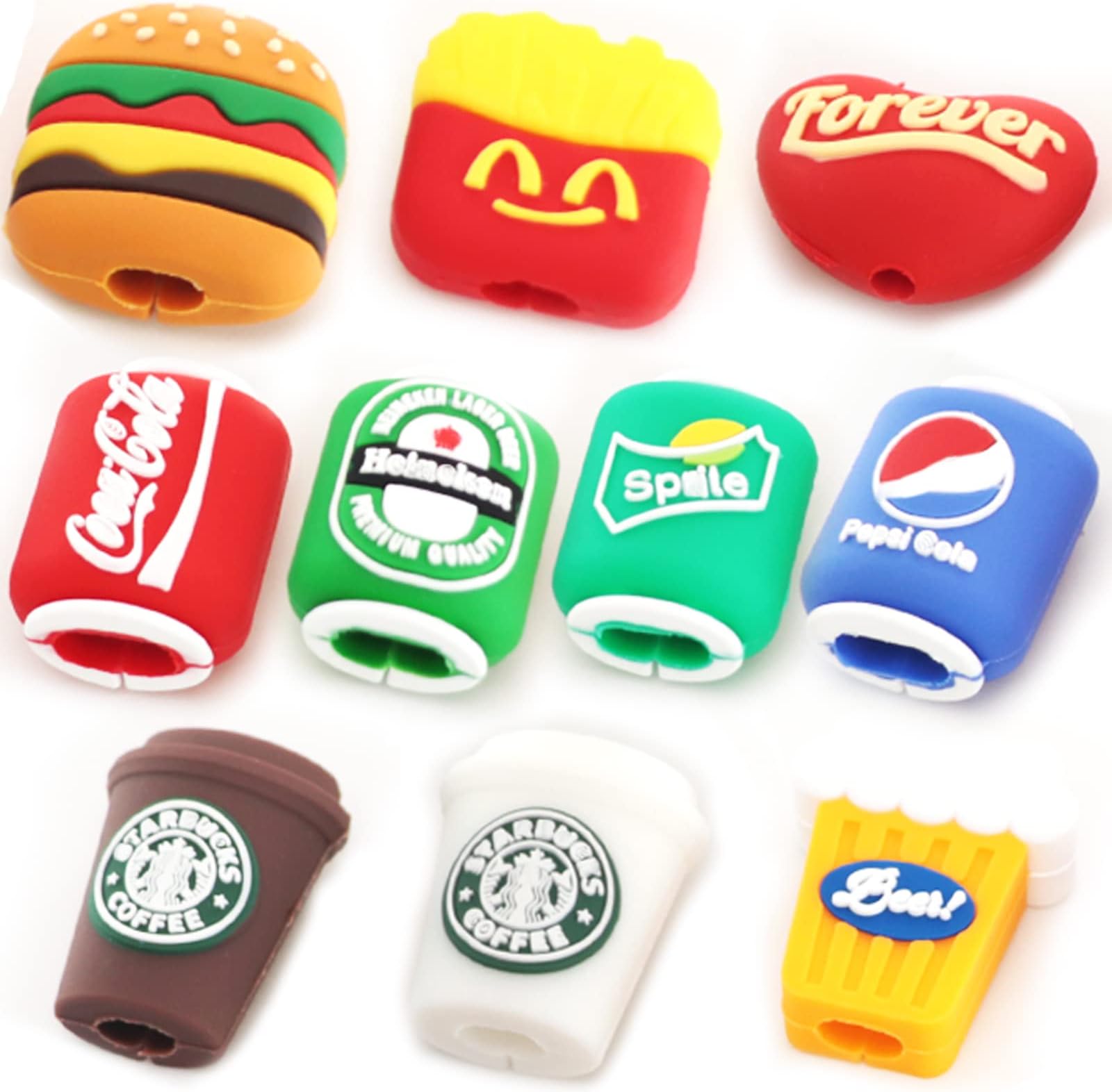 Amazon.com: Axanbox 3D Cartoon Animal Cute Cable Protector Charger Cord ...