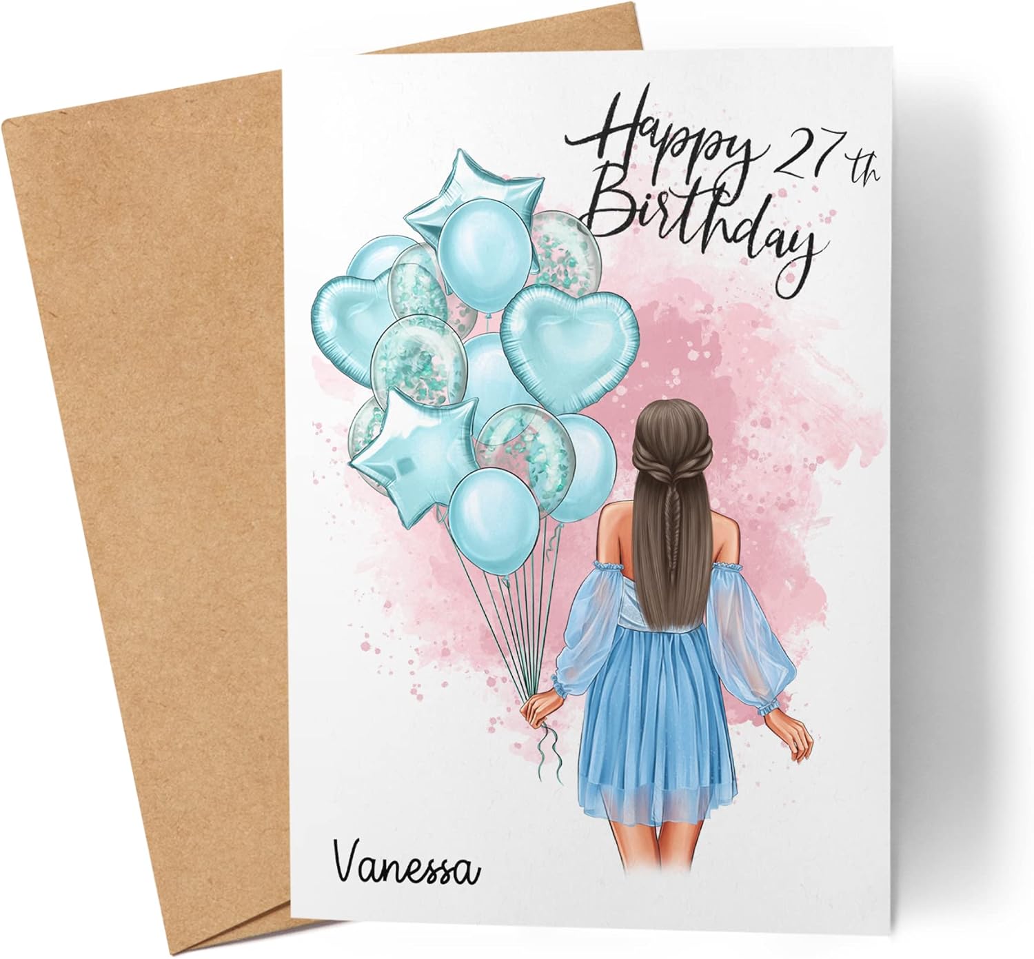 Kiddle-Design Karte Geburtstag Frau Mädchen Geburtstagskarte Frau ...