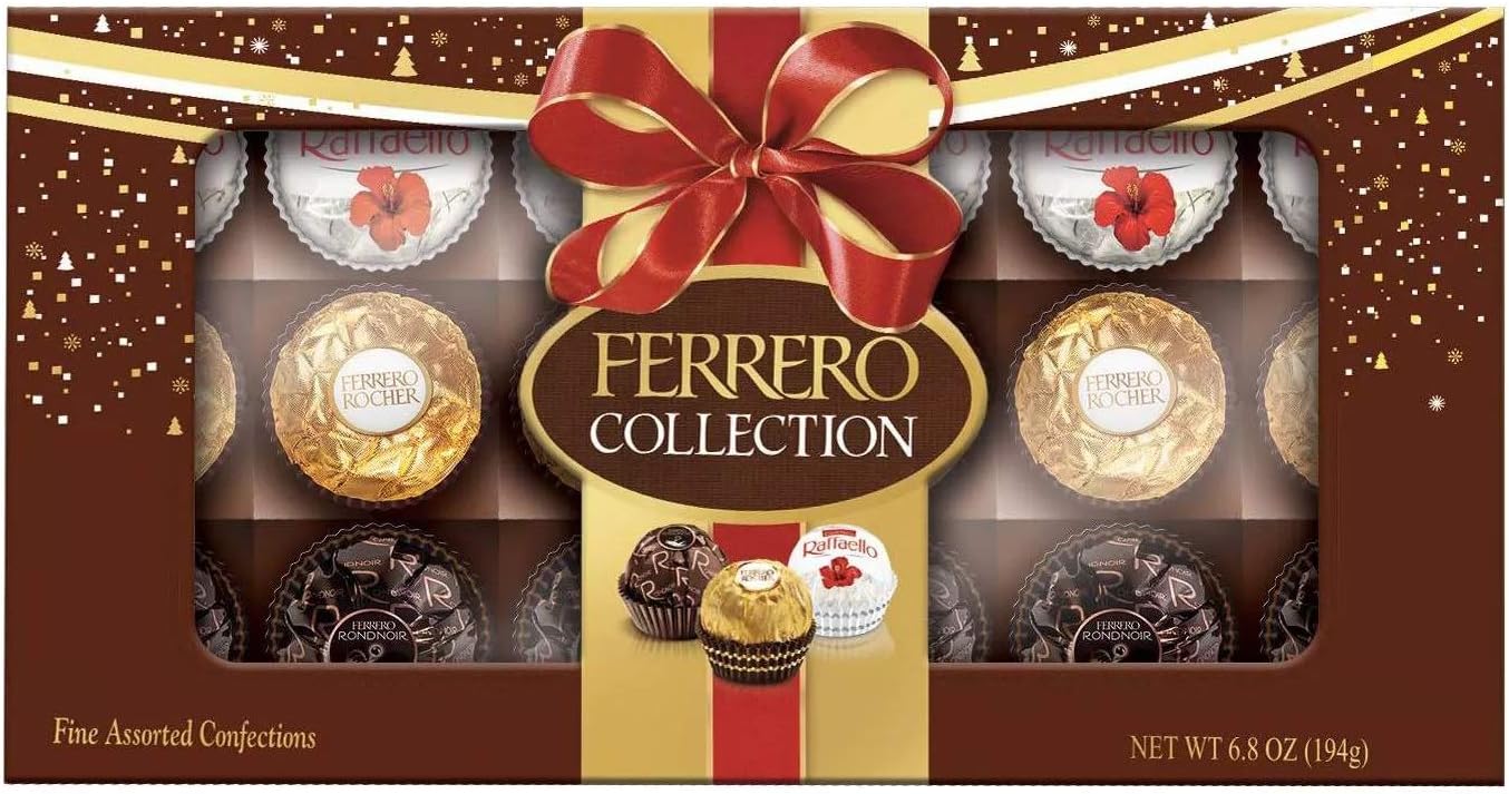 Amazon.com : Ferrero Collection 18 ct. 6.8oz. : Grocery & Gourmet Food