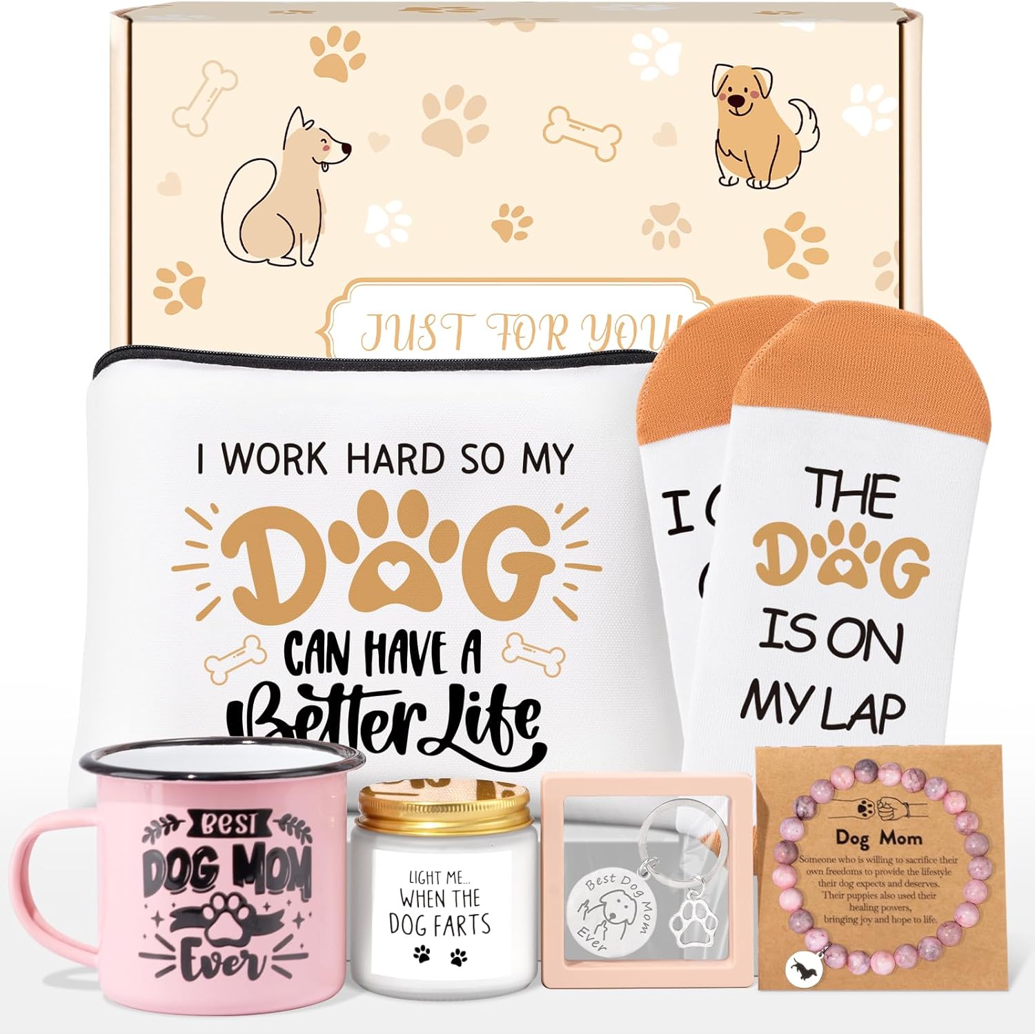 Amazon.com: Dog Mom Gifts For Women, Best Dog Lovers Gifts, Mothers Day ...