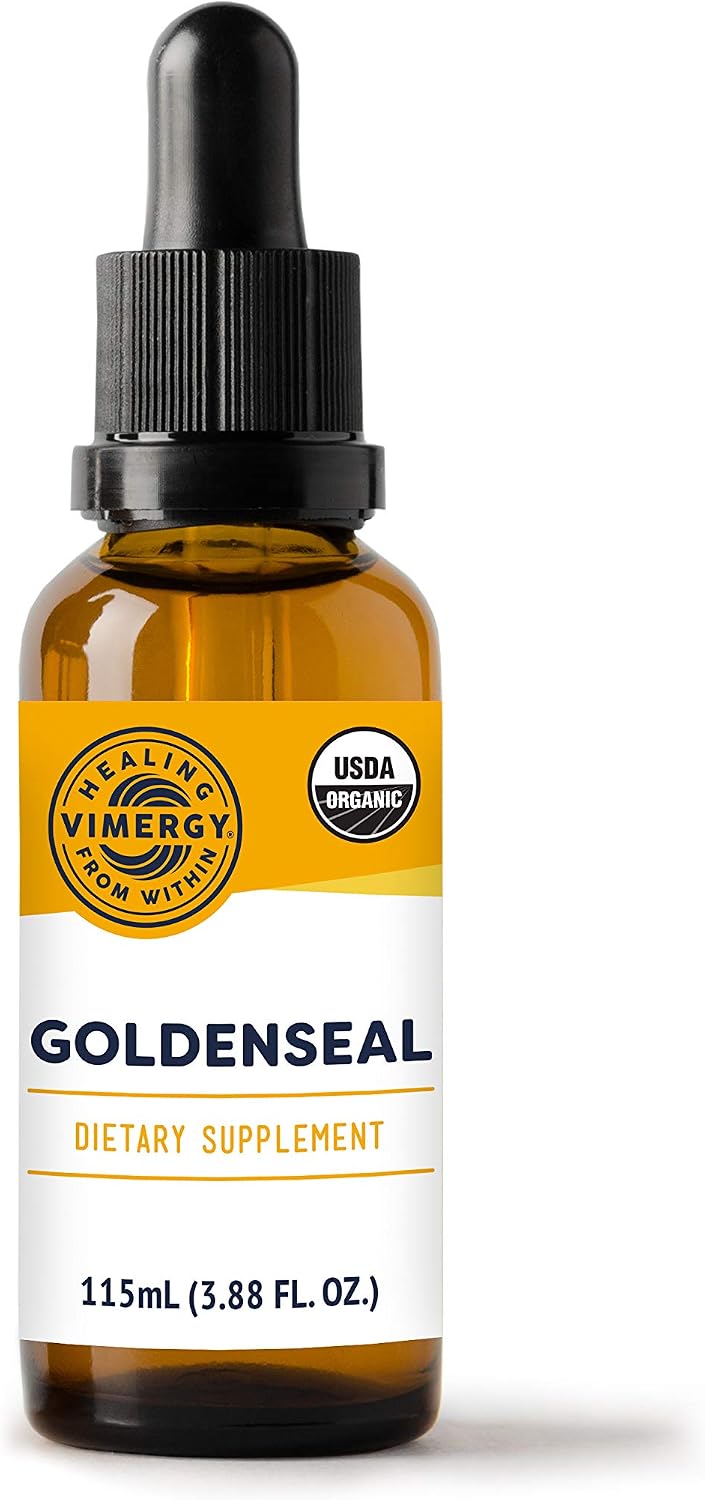 Amazon.com: Vimergy USDA Organic Goldenseal Extract, 57 Servings ...
