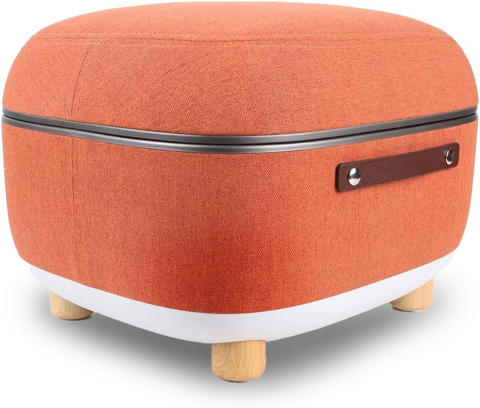 Amazon | レスツール restool スツール フットマッサージャー パッション オレンジ プレゼント マッサージ機 インテリア 足裏 指圧 もみ玉 医療機器認証済み ヒーター ...