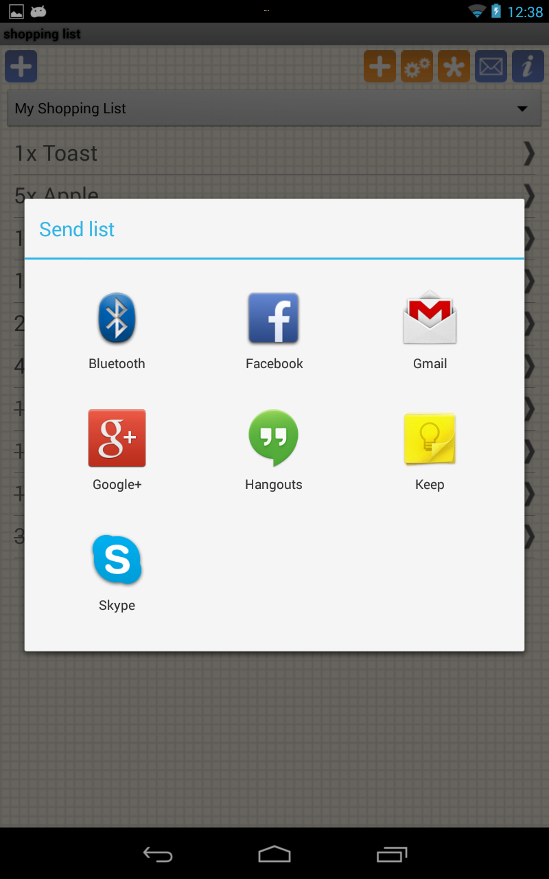 Shopping Grocery List - Free - App on Amazon Appstore