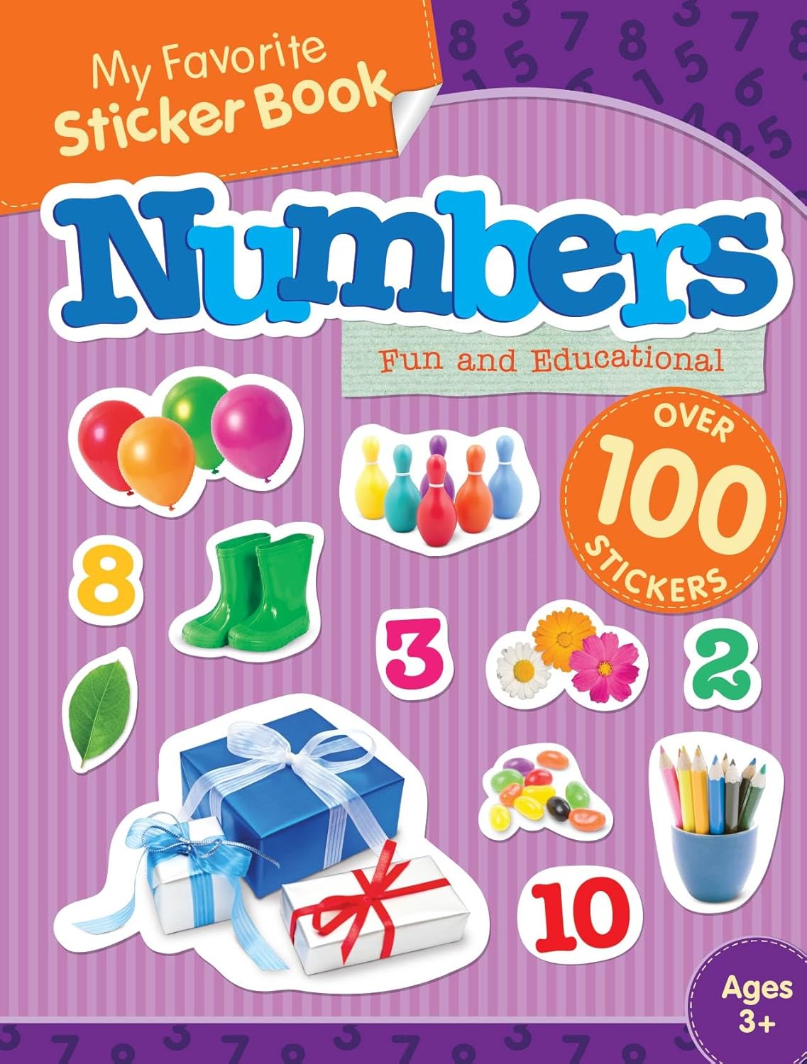 Amazon.com: My Sticker Poster Book - Numbers: Learning Fun with ...