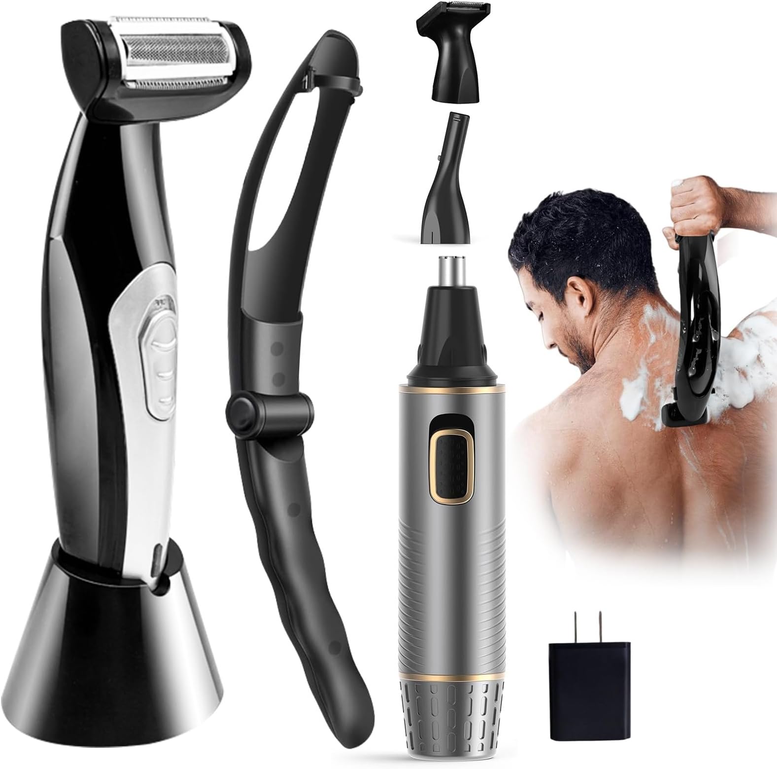 Amazon.com: Philips 飛利浦 Norelco Body Groomer 系列 3000 身體刮鬍刀 淋浴式理髮器 適合男性 ...