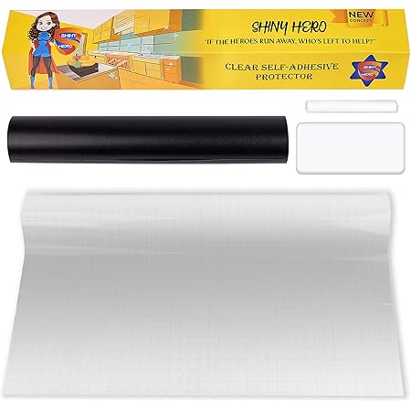 Amazon.com - Kitchen Backsplash Wall Protector Transparent Kitchen Oil ...