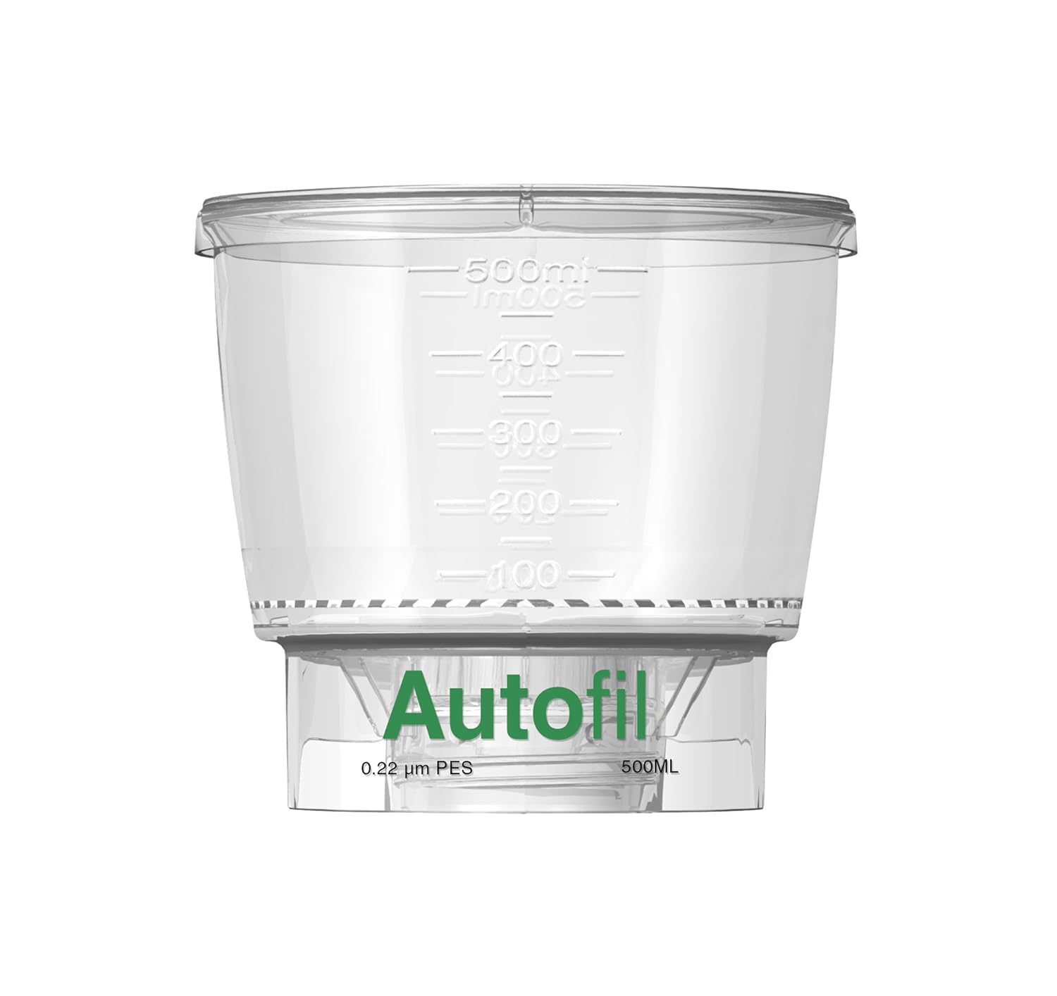 Autofil 1152-RLS Polystyrene Sterile Filter Funnel, PES Membrane, 500ml ...