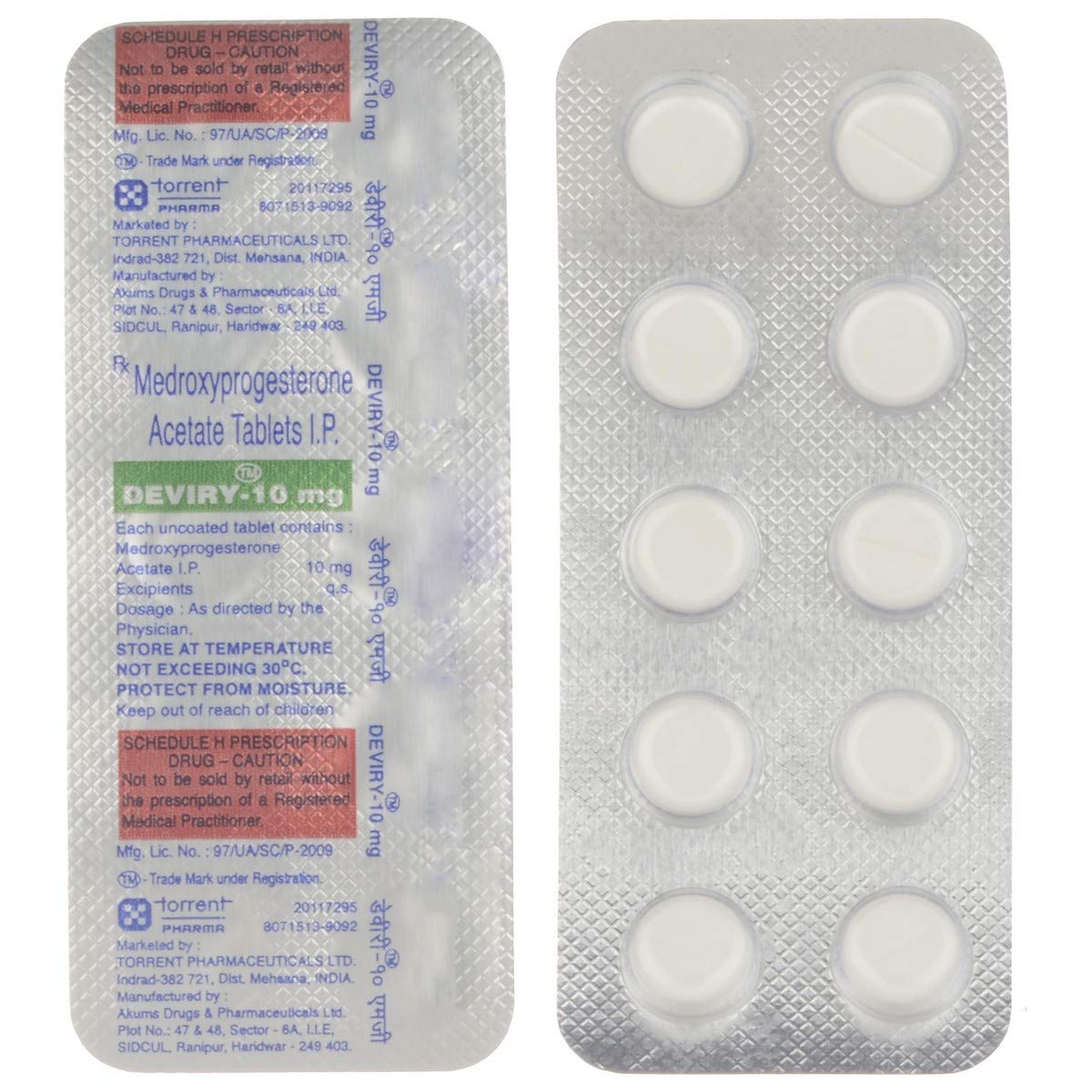 Deviry 10 mg - Strip of 10 Tablets : Amazon.in: Health & Personal Care