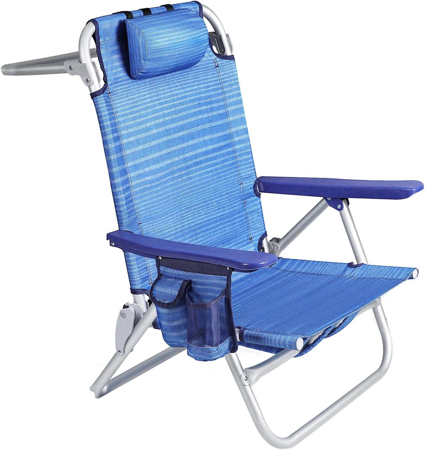 Amazon.com : OFIKA Backpack Beach Chairs for Adults, Folding Beach ...