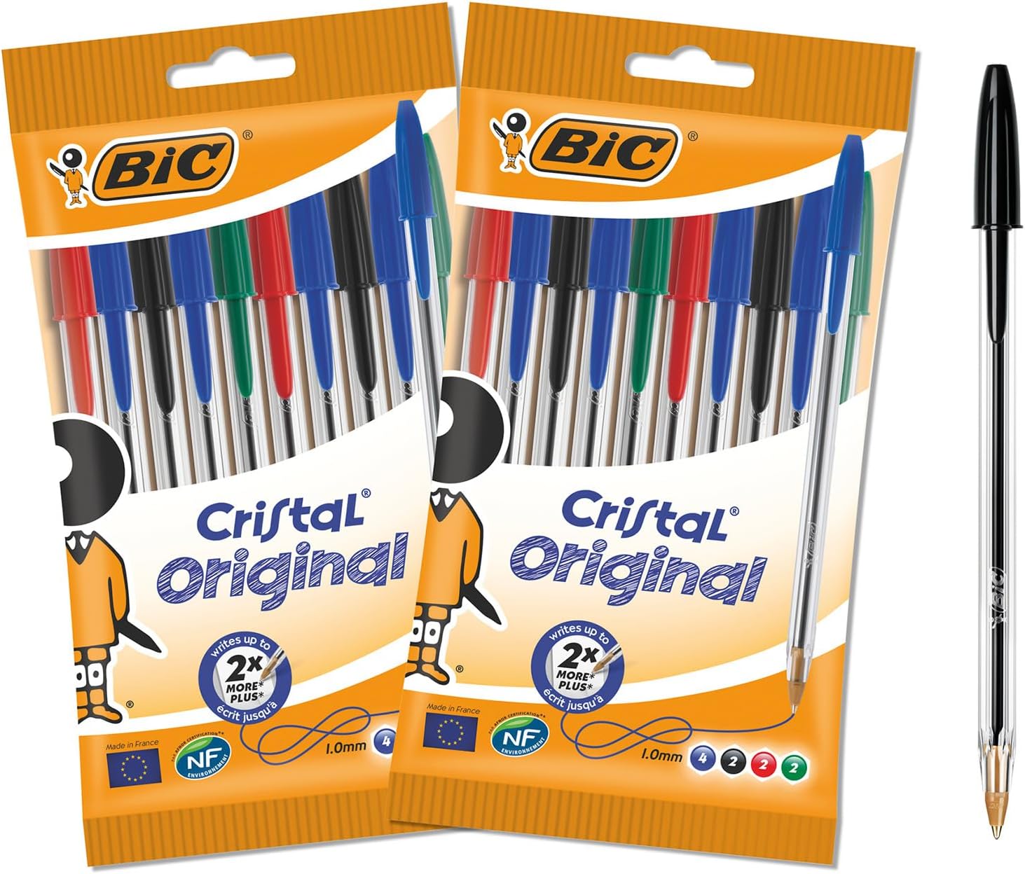 BIC Kids Evolution ECOlutions - Crayons de Couleur Eco-responsables ...
