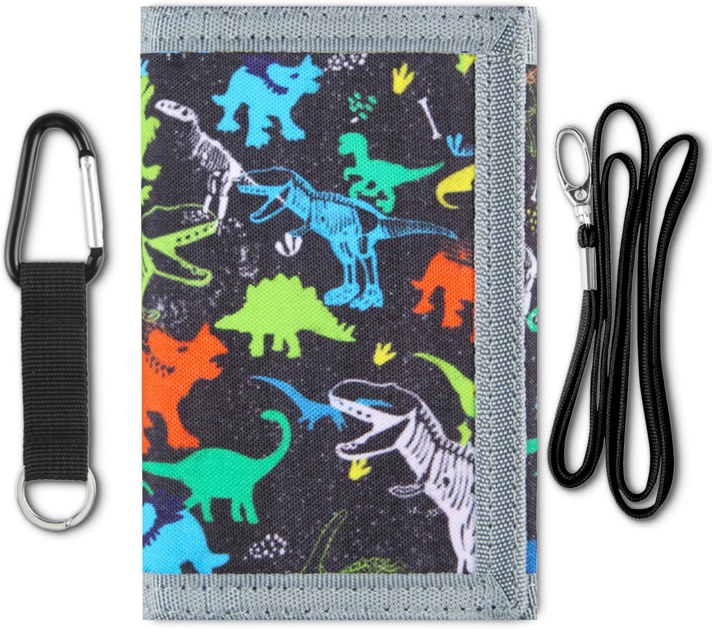 Amazon.com: Lamiza Kids Wallet for Boys with Lanyard, Little Boys ...