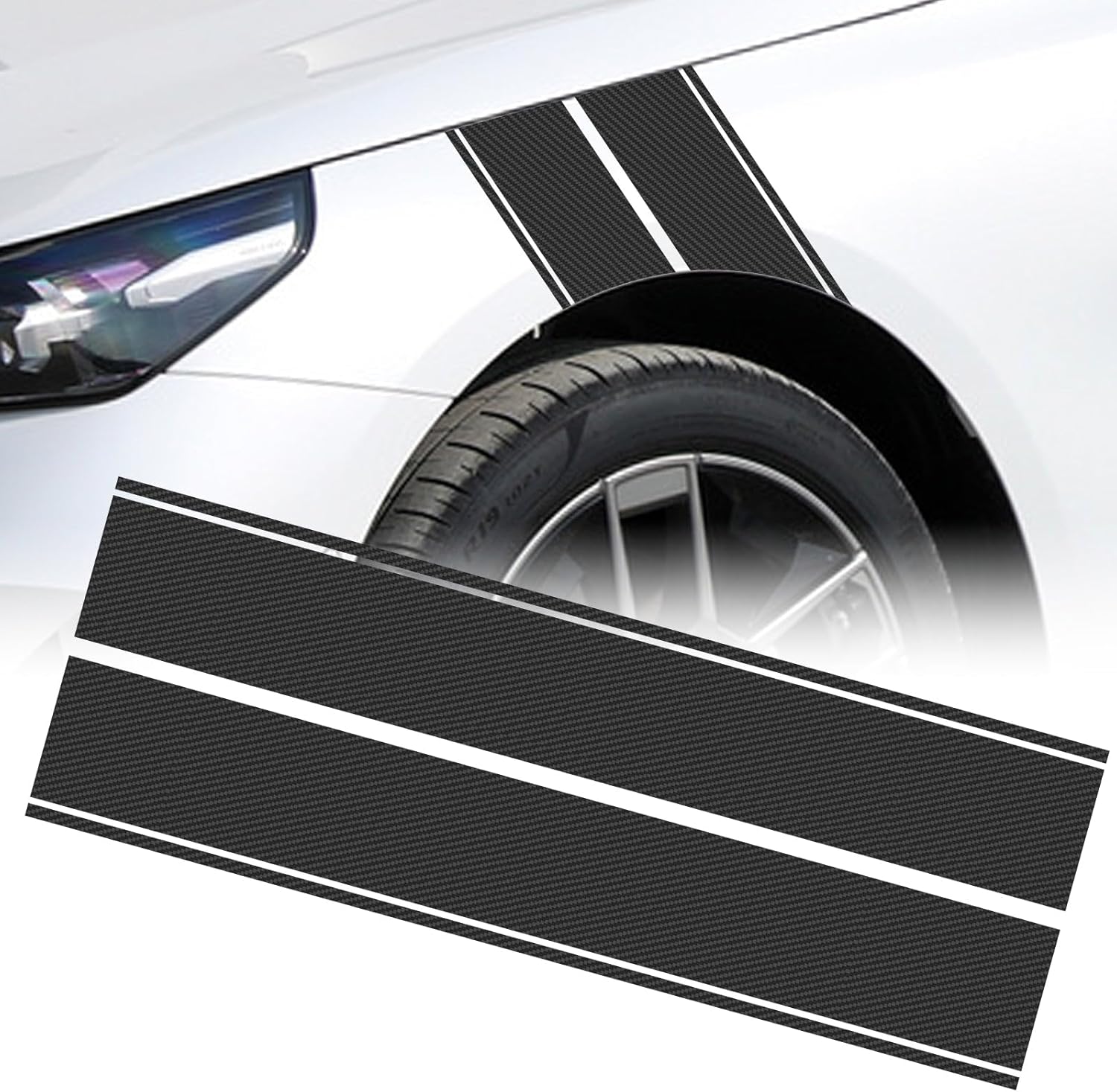 Amazon.com - x xotic tech Fender Stripes Hash Marks KK Vinyl Decal ...