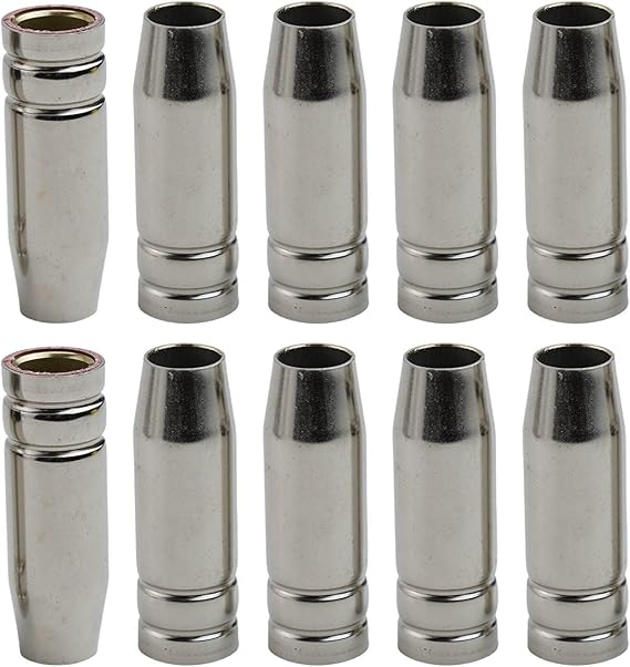 Amazon.com: 10Pcs 15AK MB15 MIG MAG Welding Torch Conical Nozzle Cup ...