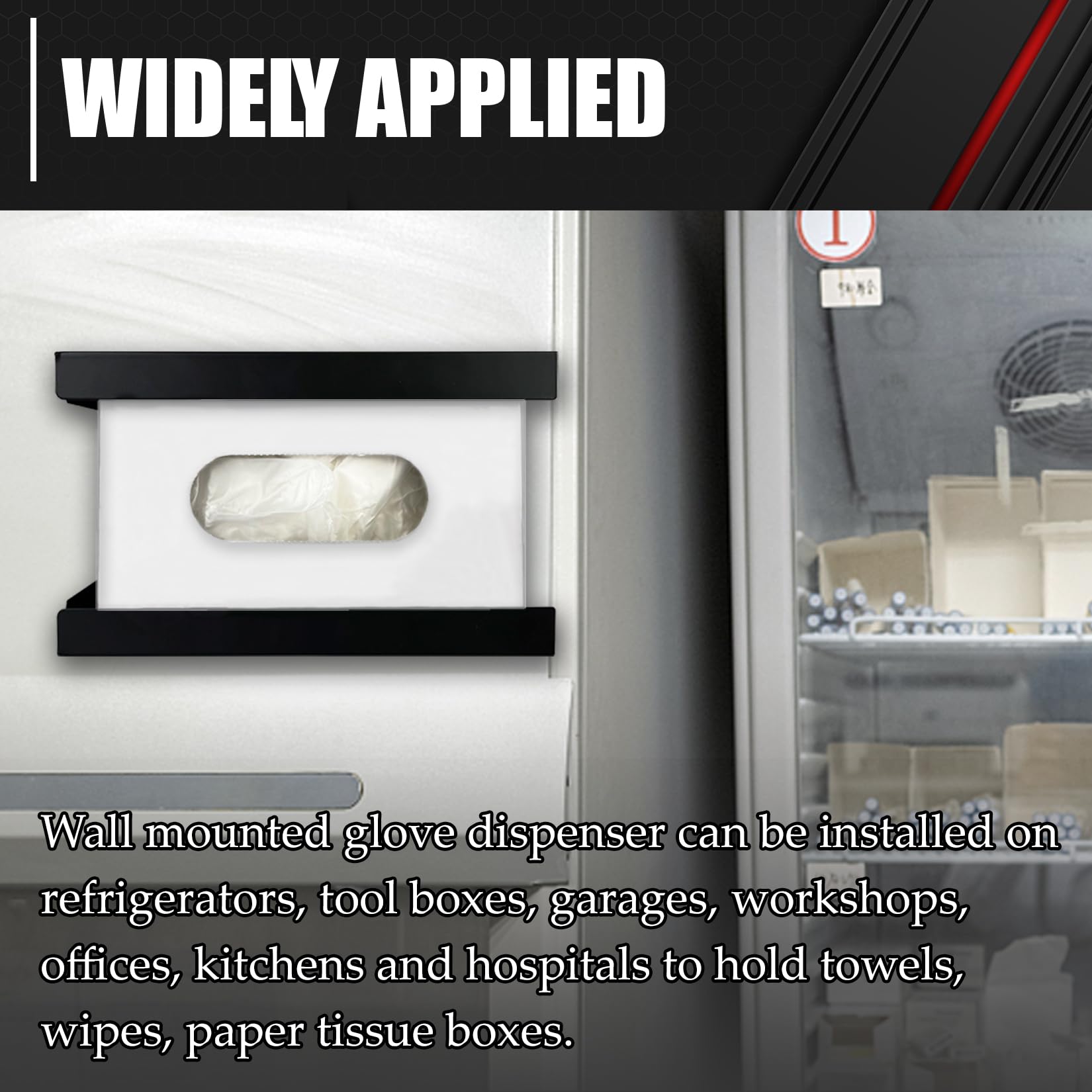 Snapklik.com : Magnetic Glove Box Holder, Tissue Dispenser, Holds Boxes ...