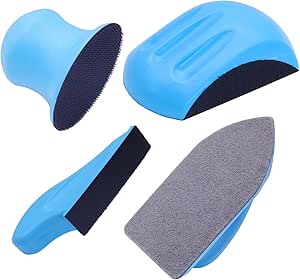 4PCS Hook and Loop Sanding Blocks Set, Hand Sander Blocks Included 1 ...