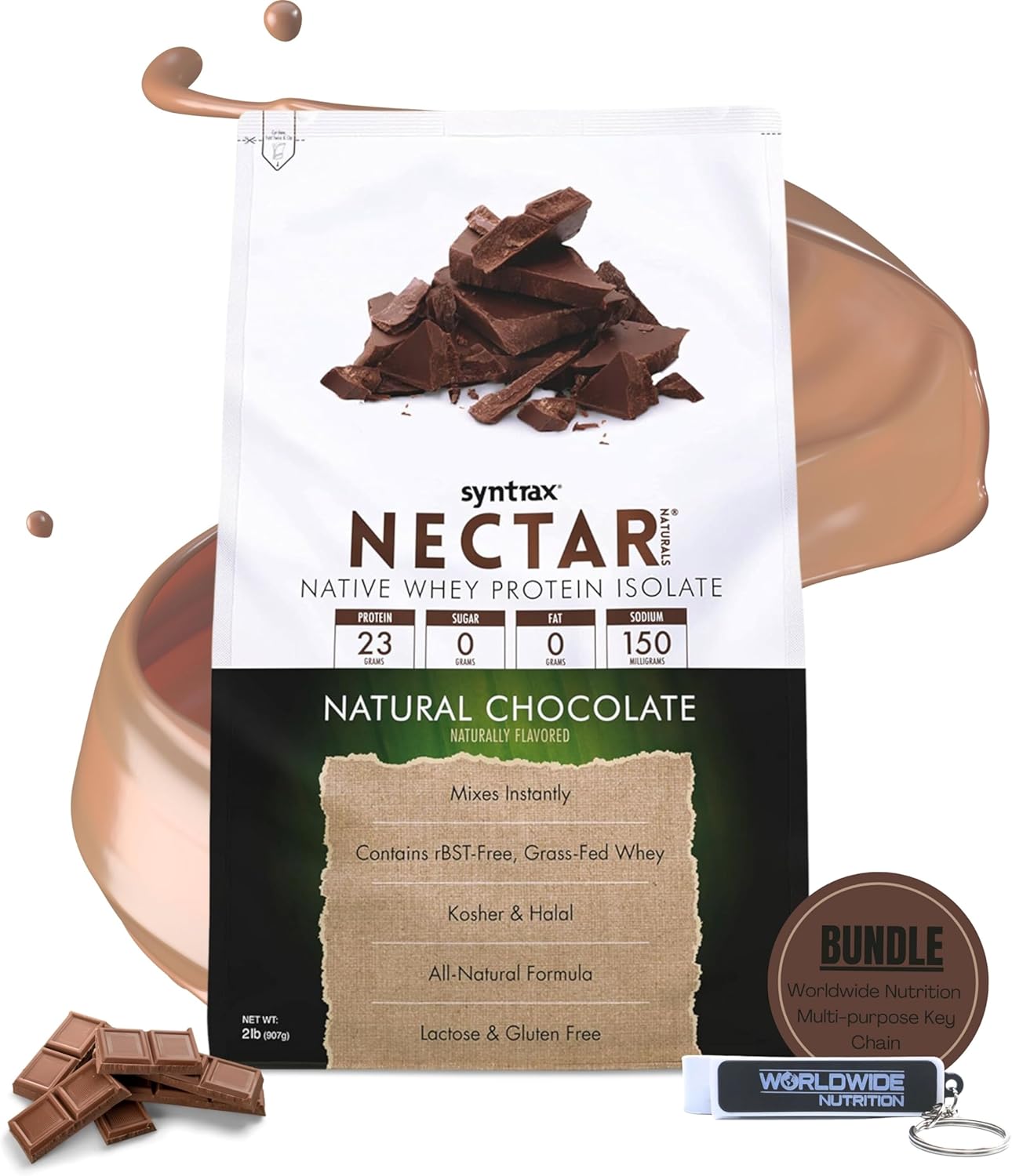 Amazon.com: Syntrax Bundle, 2 Items: Nectar Naturals Protein Powder ...