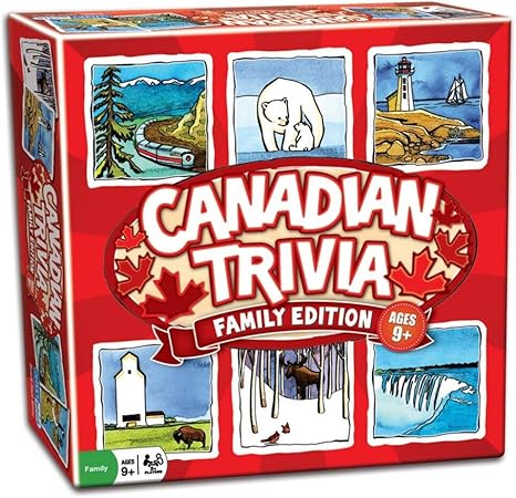 Canada Trivia Family Edition Board Game – 4 Categories to Choose from ...