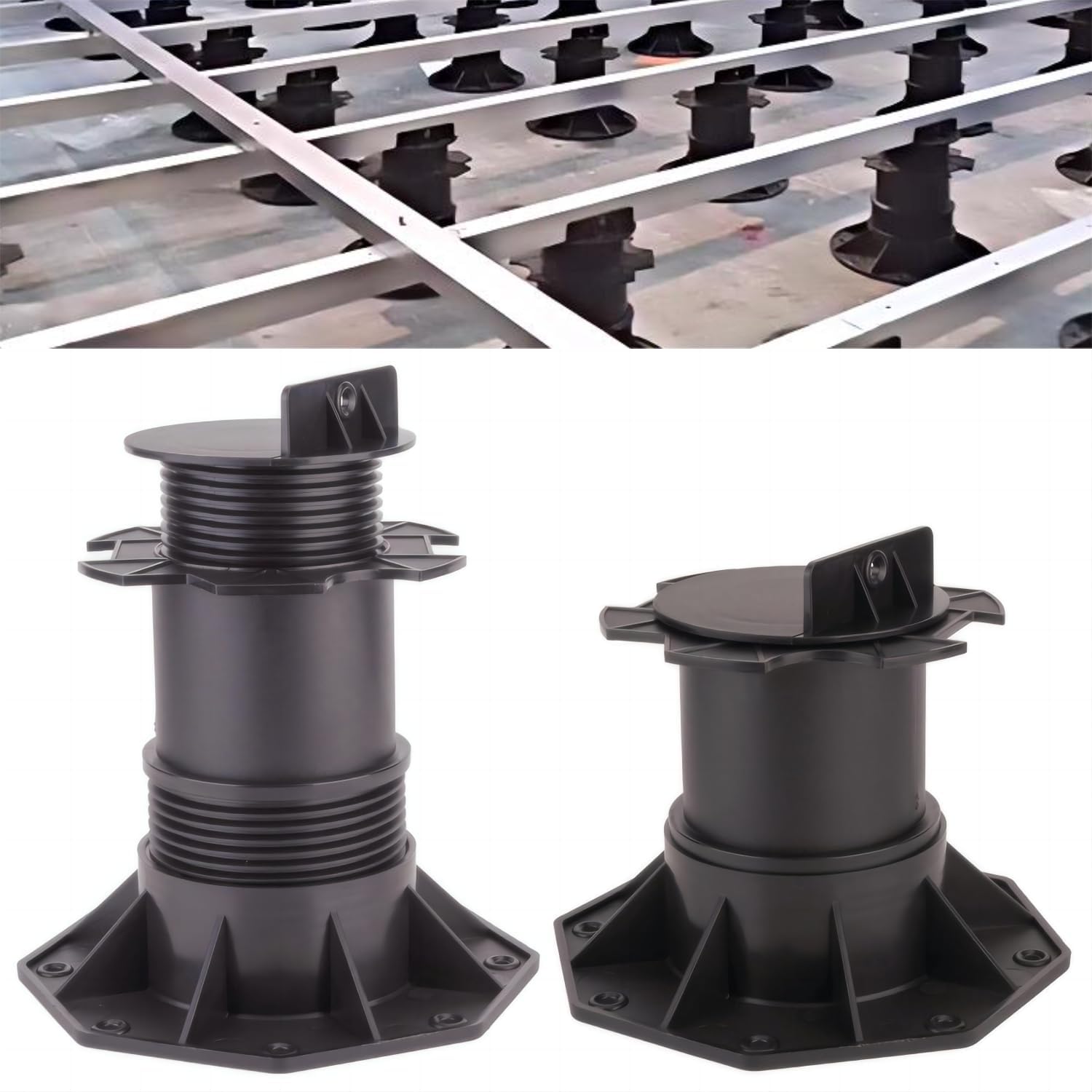 Amazon.com: BGTLGIO 13Pack Adjustable Deck Support Pedestal Deck ...