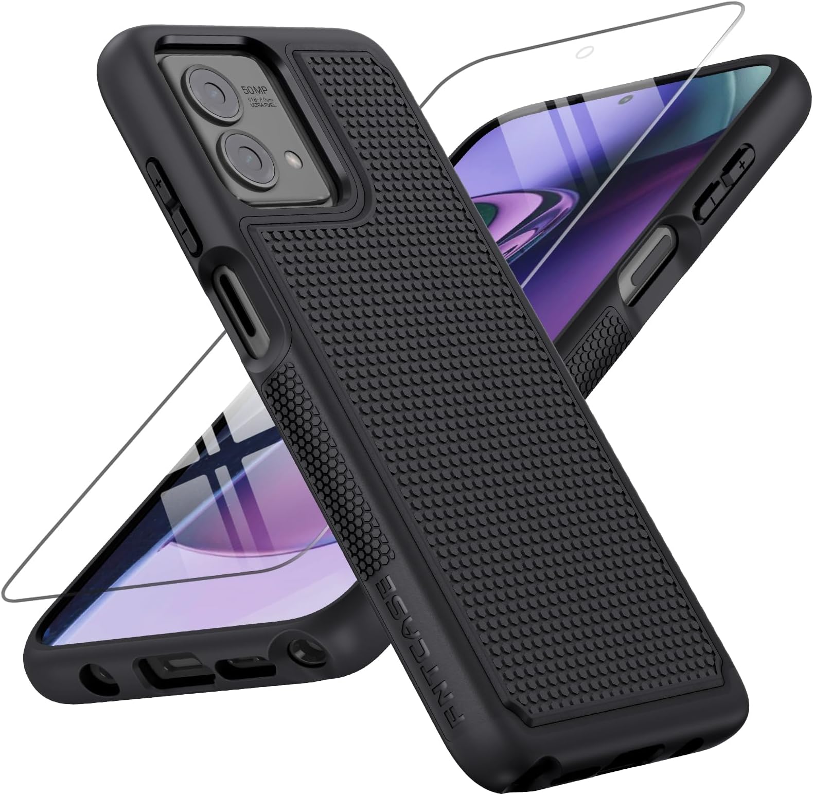 Amazon.com: FNTCASE for Motorola Moto G-Stylus-5G-2023 Case: Dual Layer ...