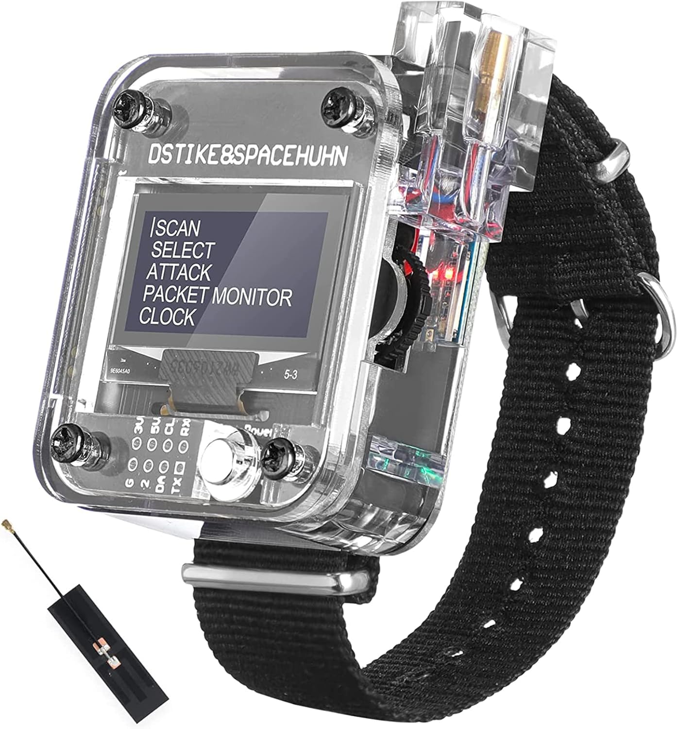 DSTIKE Deauther Watch V3 Wristband Wearable ESP8266 Development Board ...