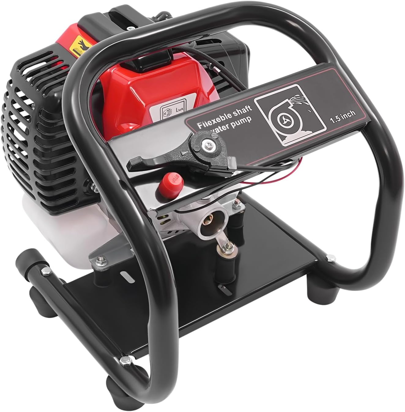 Amazon.com: RustyVioum Water Pump Gas, Gas Powered Water Transfer Pump ...