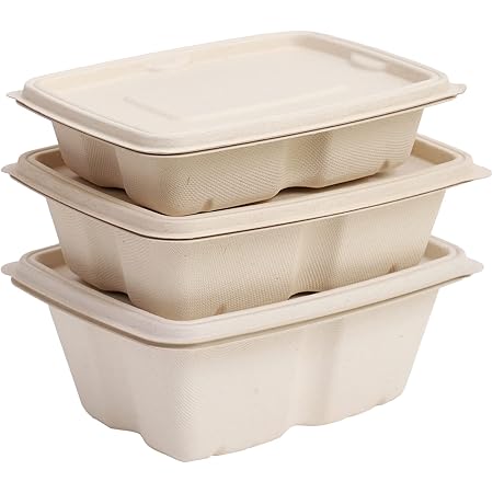 Zume Premium 100% Anti-Leak 500 ML RECTANGULAR MEAL CONTAINER WITH LID ...