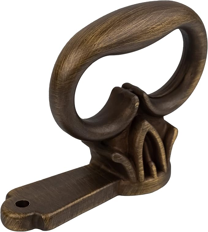 Antique Brass Mock Key - Knob for Antique China Cabinet Door, Curio ...