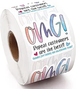 Amazon.com: Ymuklns OMG Repeat Customers are The Best Thank You ...